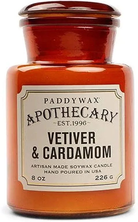 Paddywax – Apothecary vonná svíčka Vetiver & Cardamom, 226 g