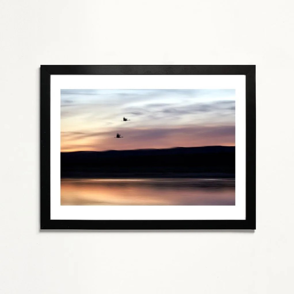 Jiří Hřebíček | Together Through Twilight Rám: Dubový, Velikost: 30 x 40 cm