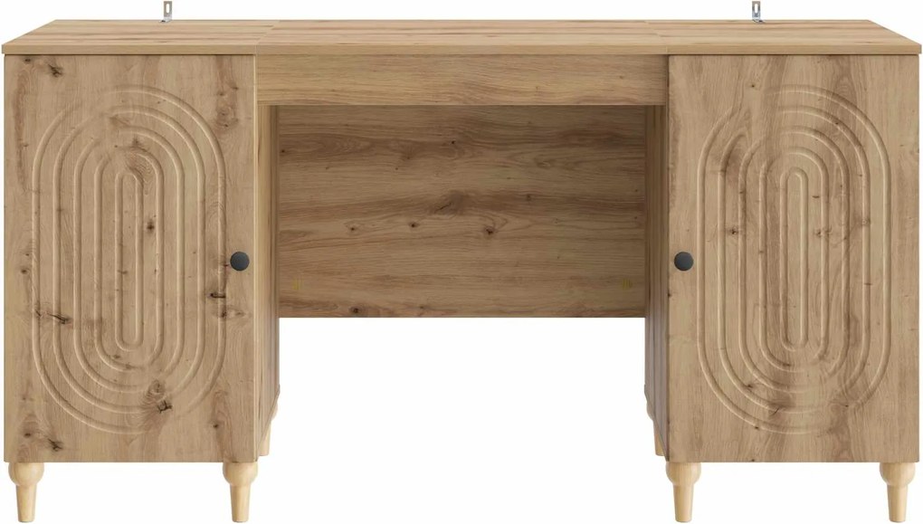 Stůl Dub artisan 142,5 x 50 x 75 cm Kompozitní dřevo 3414584