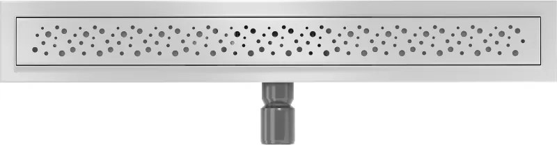 Mexen Flat nerezový sprchový žlab 60 cm vzor M12, 1021060-15