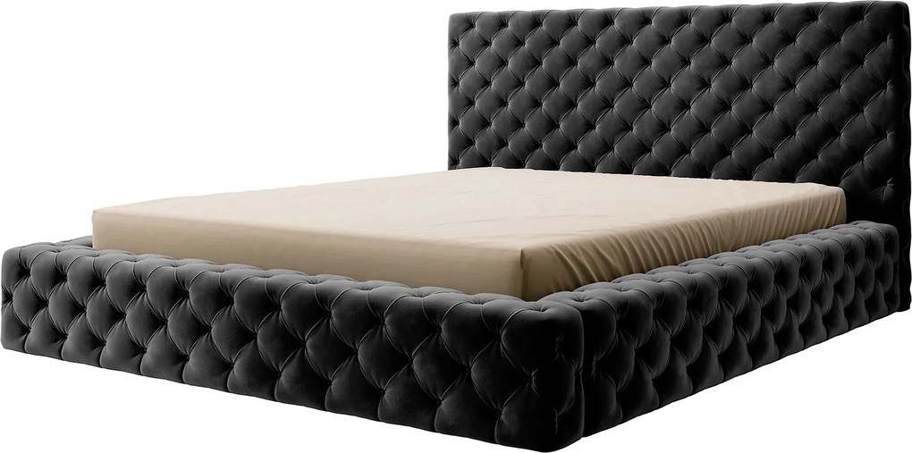 Dvoulůžková postel PRINCCE 180x200 - výběr z 2 provedení
