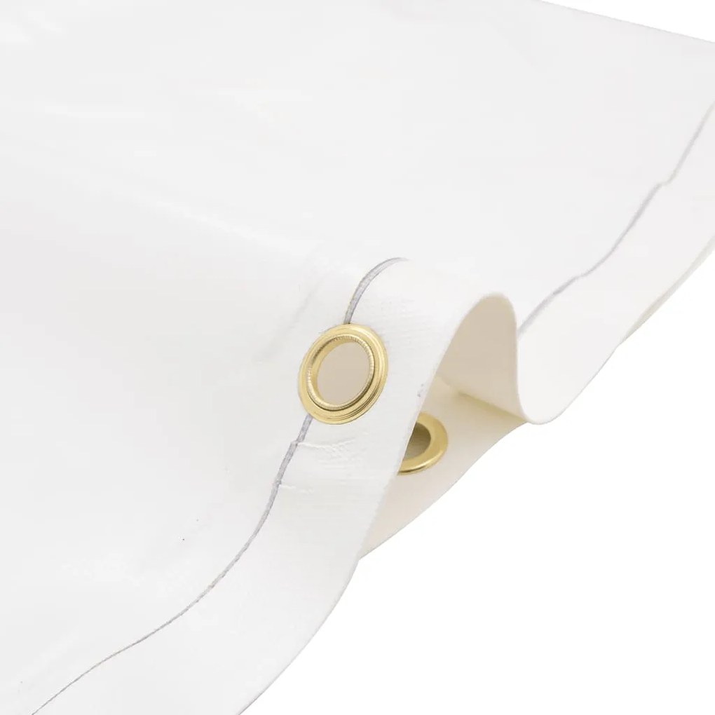 Plachta bílá 5 x 7 m 650 g/m² 156072