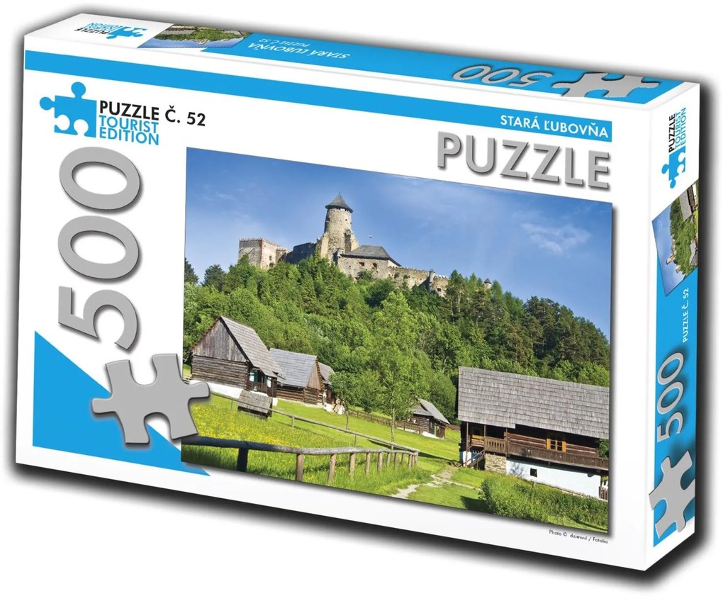 Puzzle tourist edition puzzle stará ľubovňa 500 dílků (č.52)