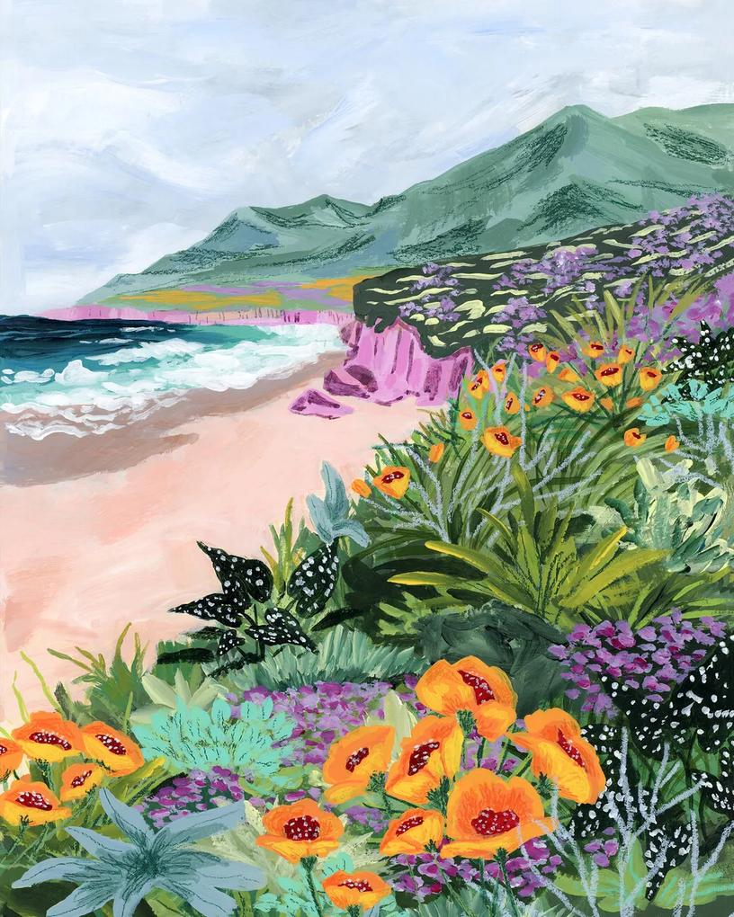 Ilustrace Coastal Bluffs, Sarah Gesek, (30 x 40 cm)