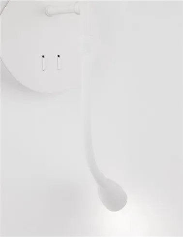 Nástěnné svítidlo NOVA LUCE NIA E27 + LED na čtení 3000K 9182371 bez žárovky