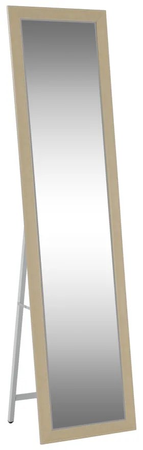 Gario Zrcadlo, béžová/bílá, ASUEL