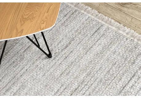 koberec NANO FH93A Melange, smyčkový, plošně tkaný šedá velikost 240x330 cm | krásné koberce cz
