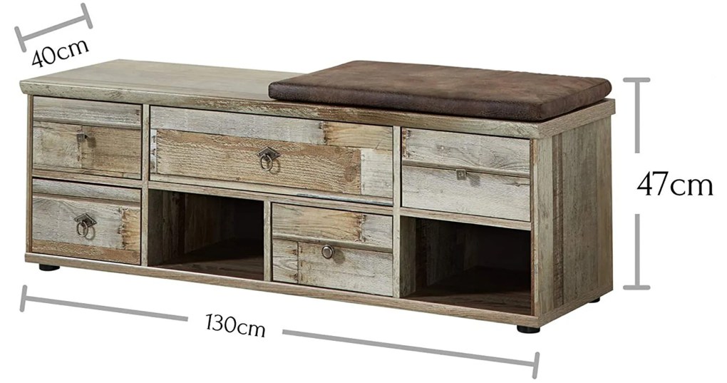 Sconto Lavice BONANZA driftwood