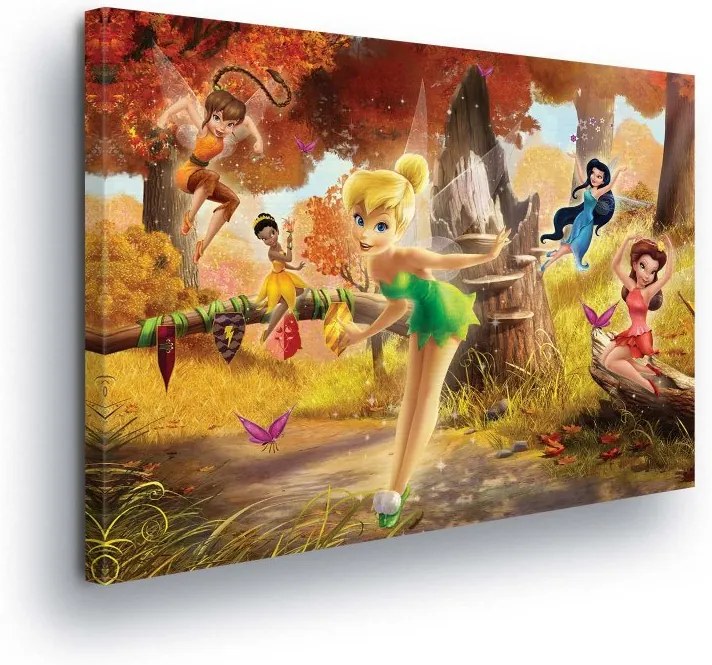 GLIX Obraz na plátně - Disney Víly v Lese II 100x75 cm
