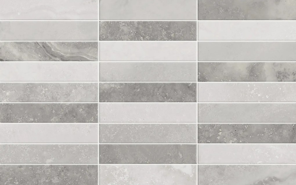 Dekorativní obklad CCR209-1 Toscana Grey Mosaic 25 x 40 cm