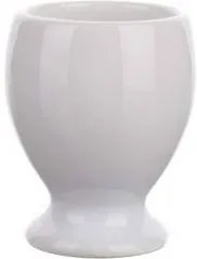 Kalíšek na vajíčka keramický, bílý - BANQUET