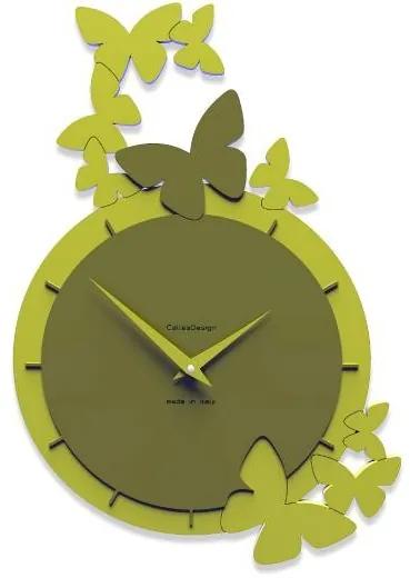 Designové hodiny 50-10-2 CalleaDesign 47cm (více barev) Barva švestkově šedá-34