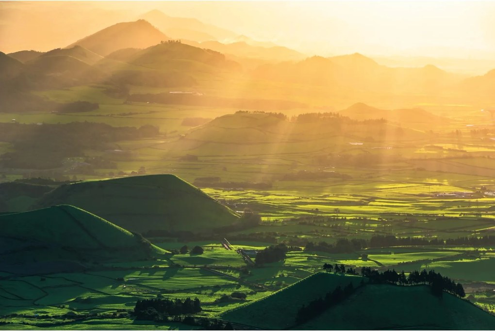 Komar Vliesová fototapeta Crater Land 300 x 200 cm