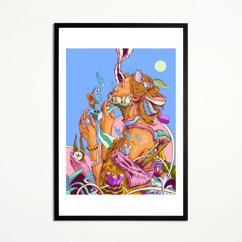 Vincent Chignier | Eclosion Rám: Černý, Velikost: 60 x 40 cm