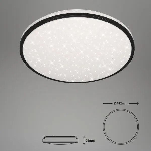 Brilo - LED Stmívatelné stropní svítidlo STARRY SKY LED/48W/230V 3000-6000K + DO