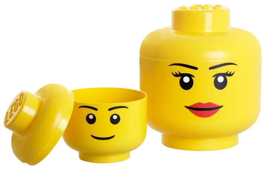 Úložný panáček LEGO® Girl, ⌀ 24,2 cm