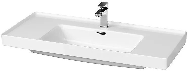 Cersanit Crea, závěsná skříňka s umyvadlem 100cm, set B117, dub, S801-290