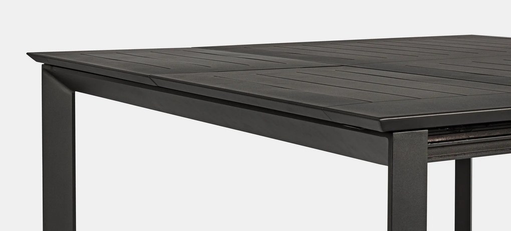 BIZZOTTO Rozkládací zahradní stůl KONNOR 160x110-160 cm antracit 0662756