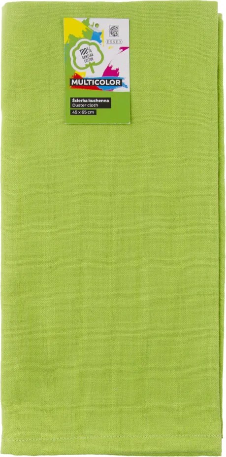 Utěrka MULTICOLOR, 100% bavlna, zelená, 45x65 cm Essex