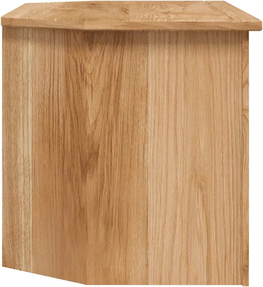 Rohová TV skříňka 93x49x49 cm masivní borovice řada Panama 282685