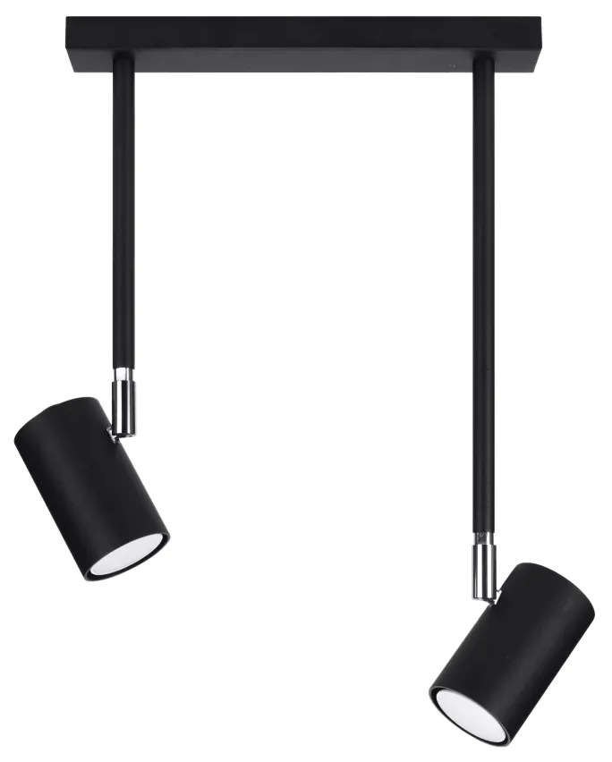 Sollux Lighting Stropní svítidlo NORANO 2 Černá