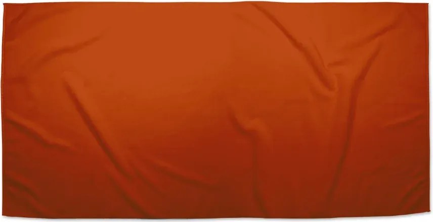 Sablio Ručník Cihlově oranžová - 50x100 cm
