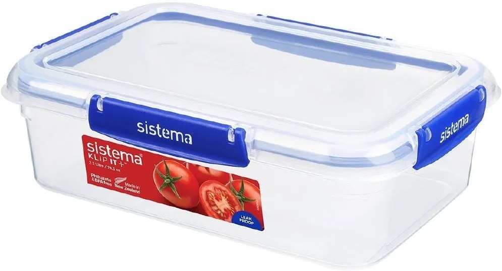 Dóza sistema 2.2l rectangle klip it plus