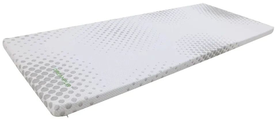 DREAMPUR Vrchní matrace (přistýlka) z latexové pěny DREAMPUR® Grey Dots 5 cm - 120x200 cm