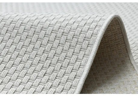 koberec TIMO 6272 SISAL venkovní bílý velikost 160x220 cm | krásné koberce cz