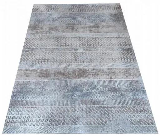 Plyšový koberec MONACO 14 béžovo šedý 60x120 cm
