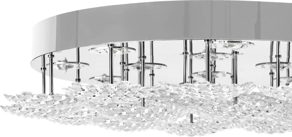 Toolight Toolight, LED stropní svítidlo 45cm, MS014-C, chromová, OSW-09626