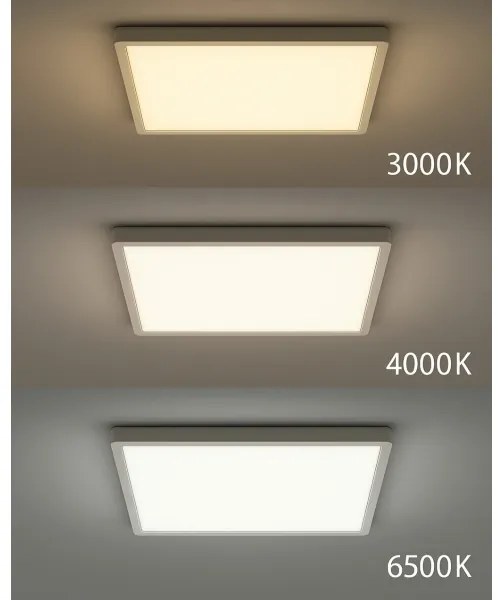 LED Stropní svítidlo LED/24W/230V 3000/4000/6500K 30x30 cm bílá