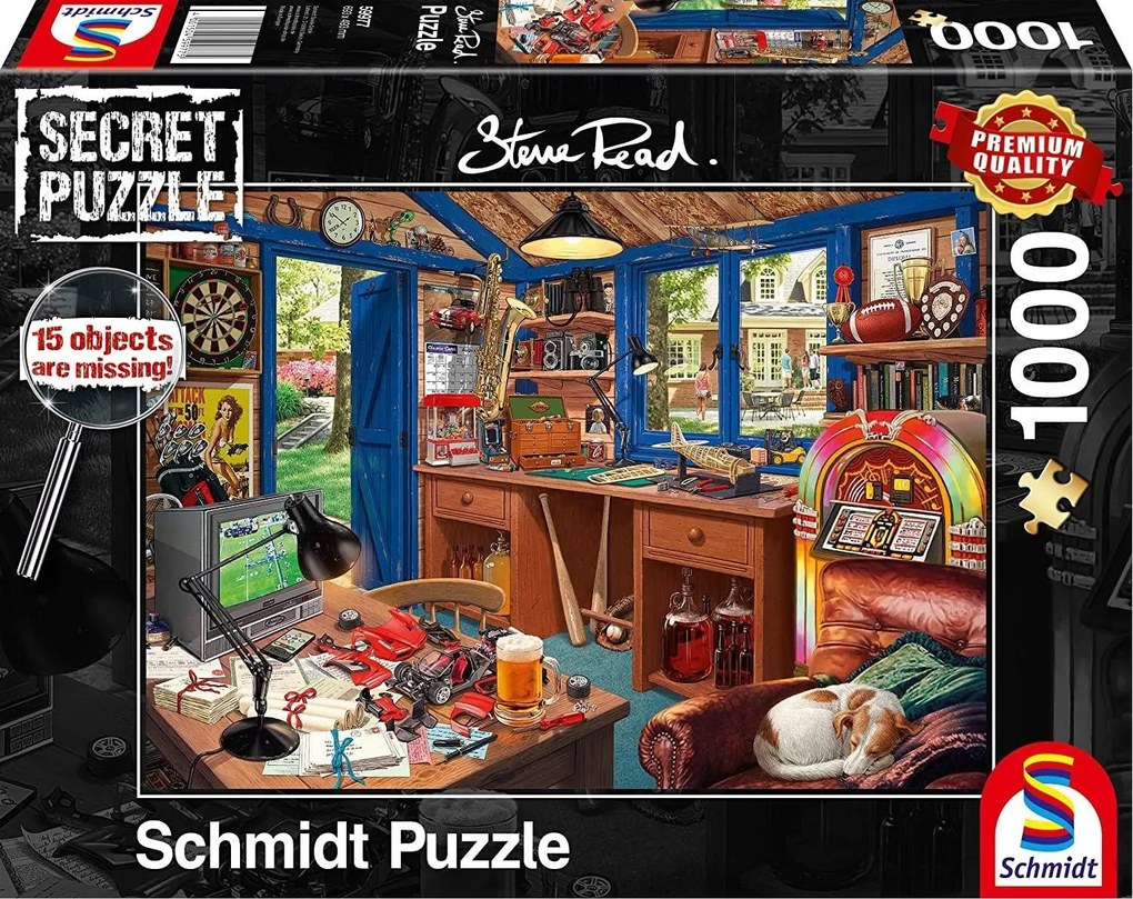 Schmidt secret puzzle tátova dílna 1000 dílků