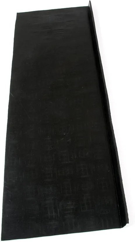 Gumová schodová rohož Criss Cross, FLOMAT - délka 25 cm, šířka 75 cm a výška 0,5 cm