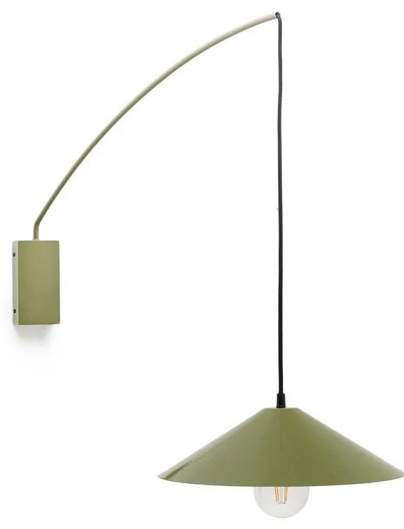 Zelené nástěnné svítidlo ø 35 cm Kally – Kave Home