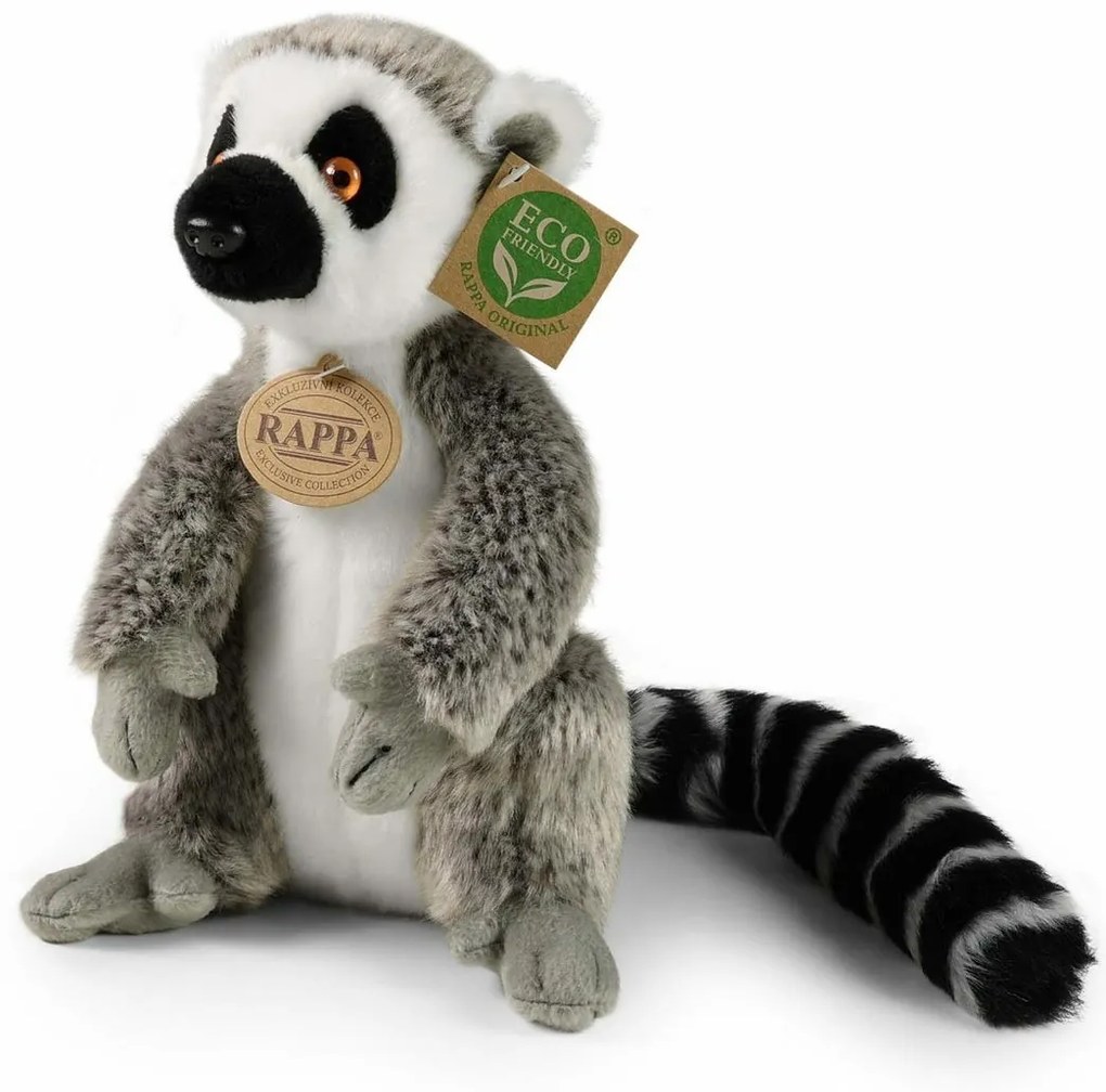 Rappa Plyšový lemur 22 cm ECO-FRIENDLY