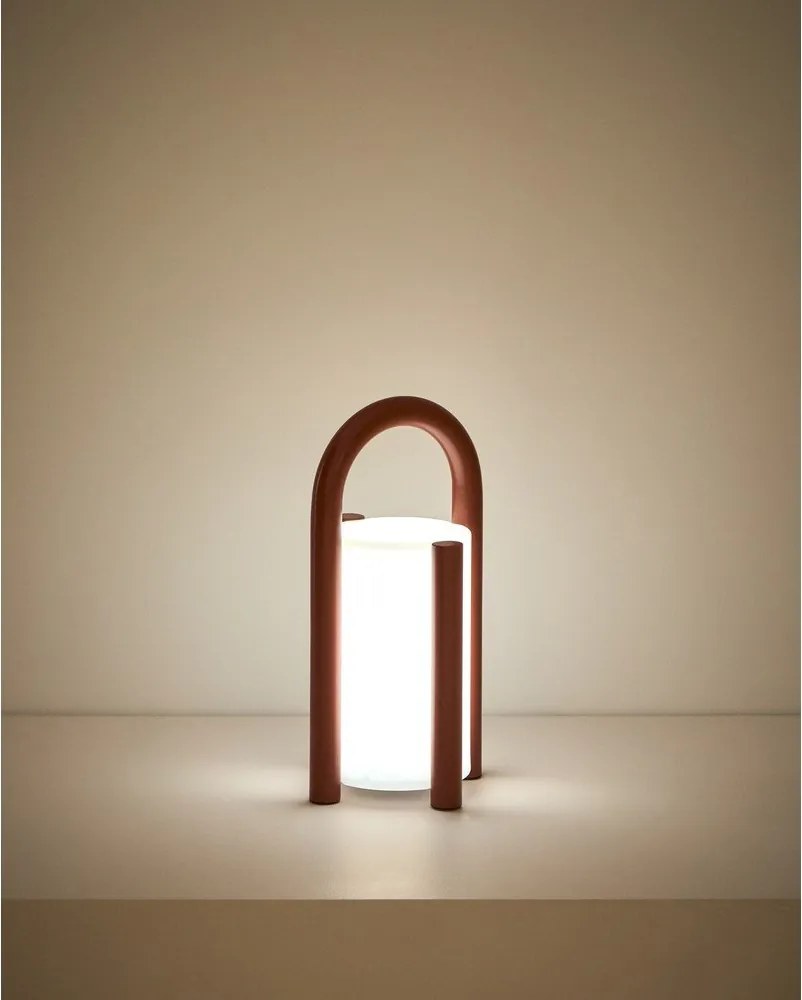 LED přenosné venkovní svítidlo na USB ø 14 cm Leros – Kave Home