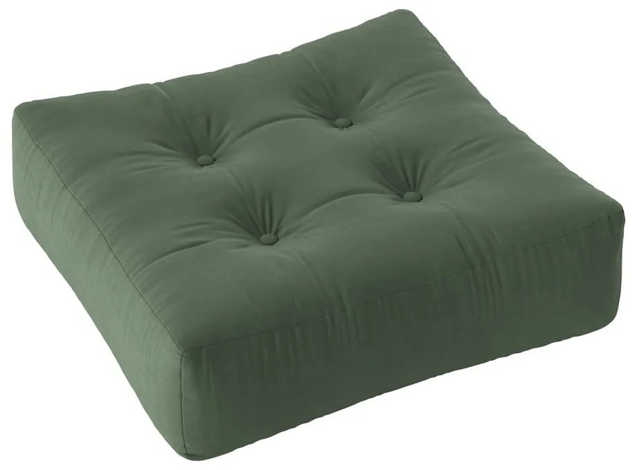 Sedací puf Karup Design More Olive Green