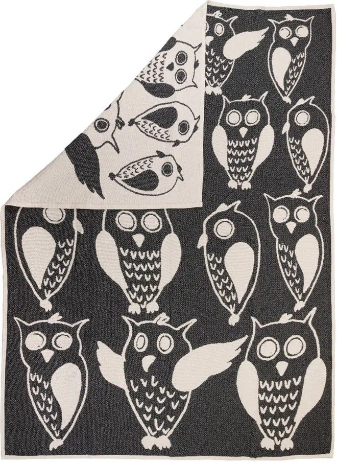 Žakárová deka Owls