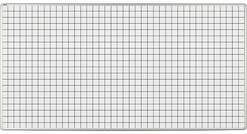 Magnetická tabule s odkládací poličkou MANAŽER K 200 x 100 cm (potisk) - linky 120 mm (102001002103)