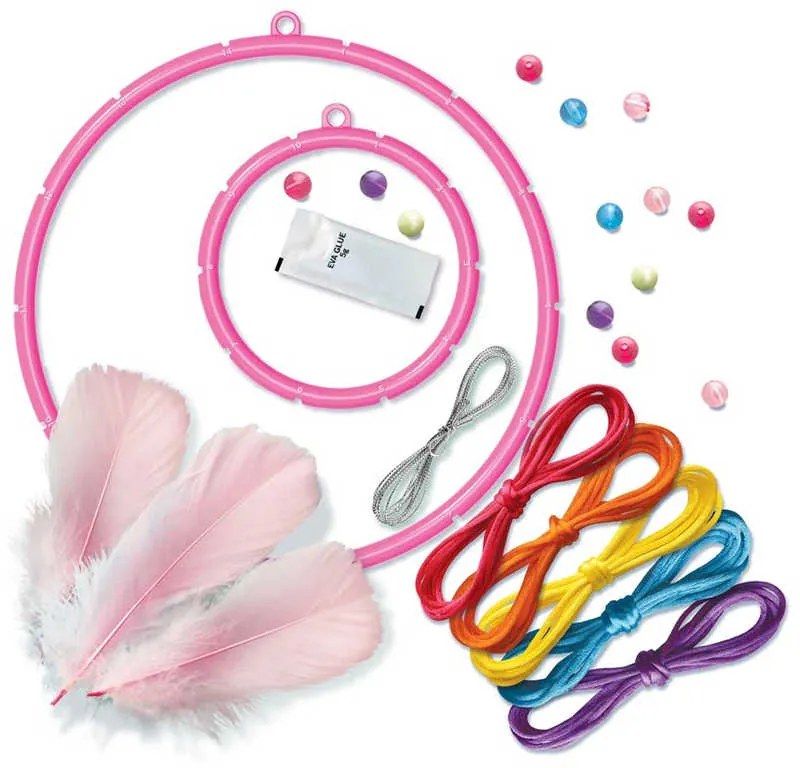 MAC TOYS Lapač snů dětský kreativní set v krabici m4604732
