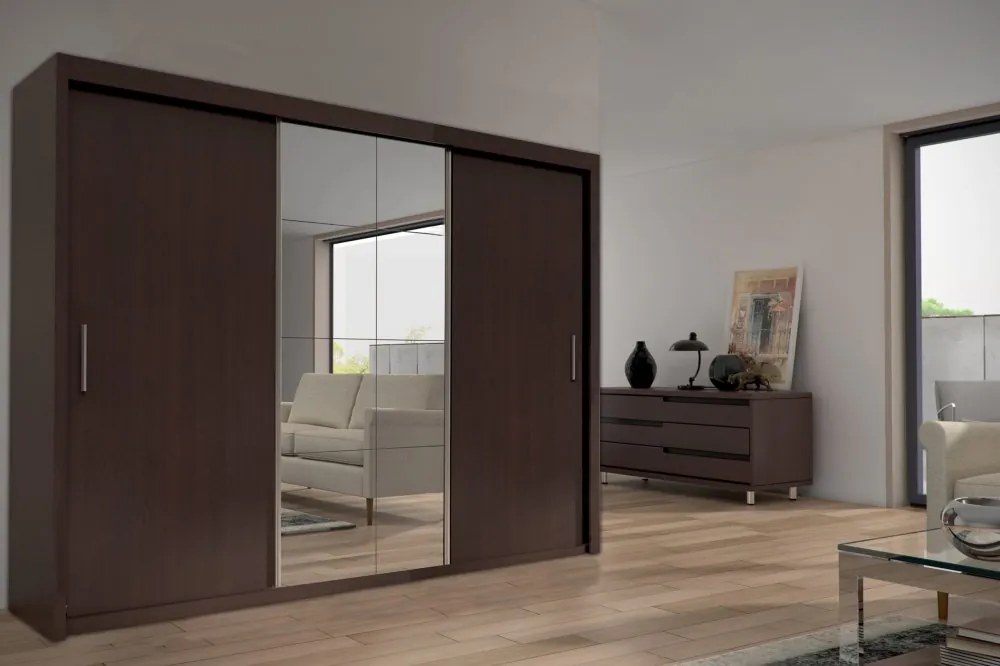 FALCO Šatní skříň Petra 250 wenge