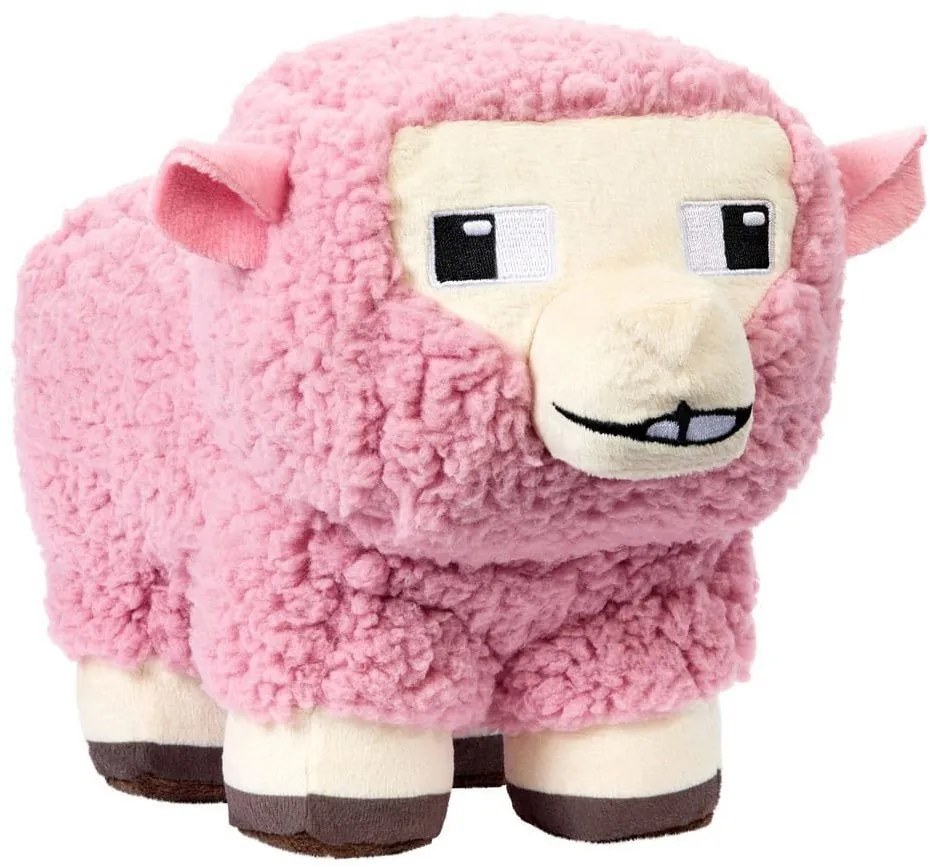 Mattel minecraft plyšový pink sheep 23 cm
