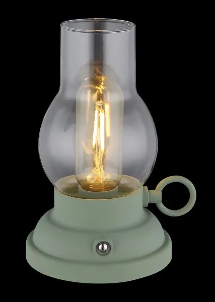 Globo 58016B - LED Stm. nab. dot. stolní lampa PETRO LED/1W/3,7V 1200 mAh zelená