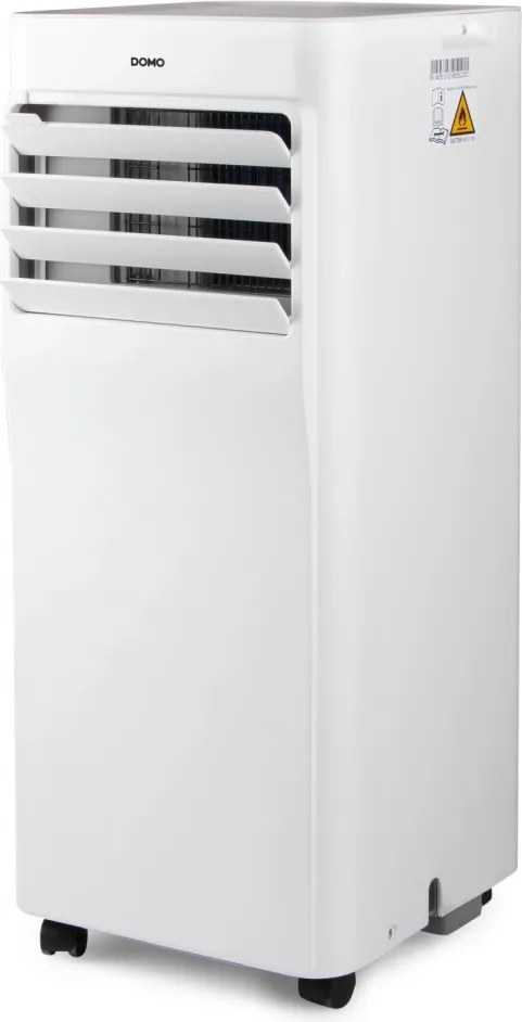 Mobilní klimatizace 4v1 COOLMAX 7000 BTU - DOMO DO10162, 2,05 kW, místnosti do 20?m2, 63 ??dB, Třída: A, dálkové ovládání, chlazení, ventilace, odvlhčování, čištění vzduchu