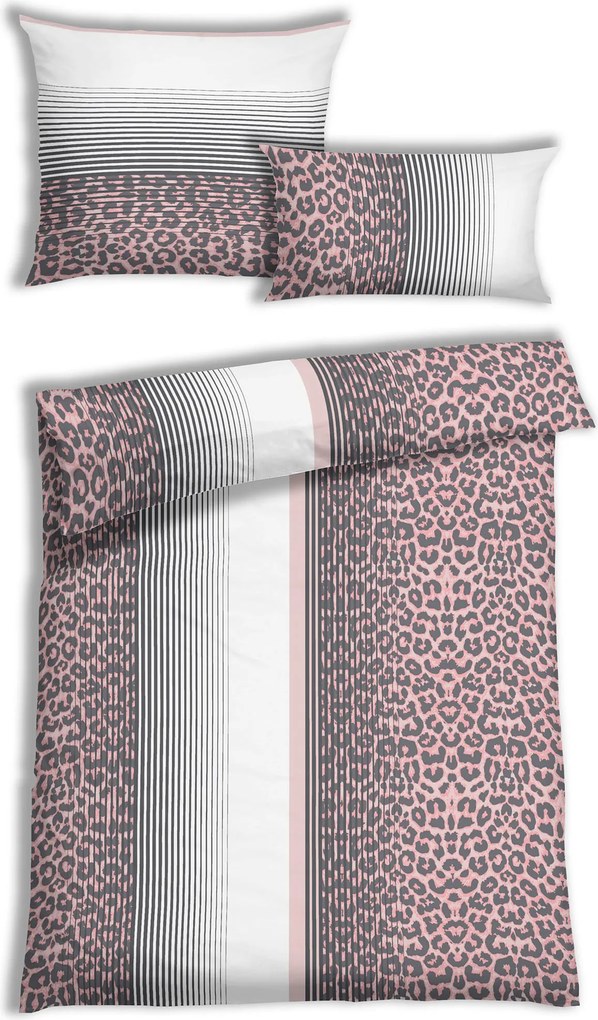 XXXLutz POVLEČENÍ růžová 140/200 cm Florella - Povlečení - 004388008501