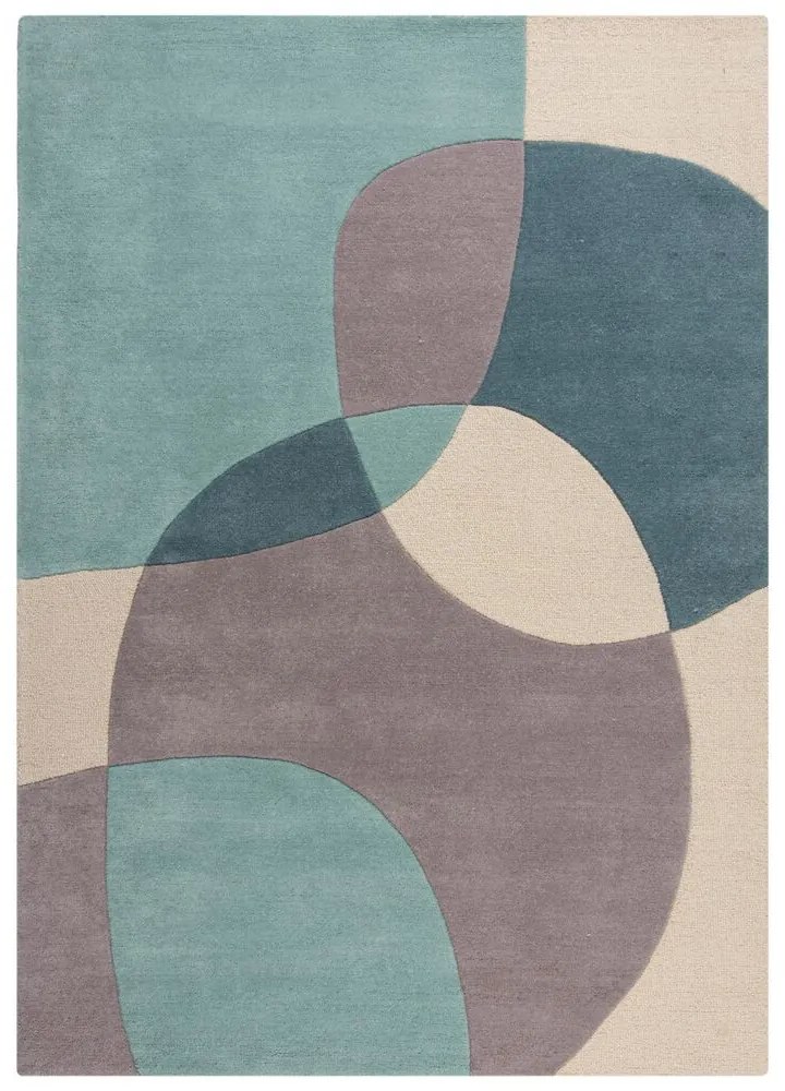 Flair Rugs koberce Kusový koberec Radiance Glow Blue - 120x170 cm