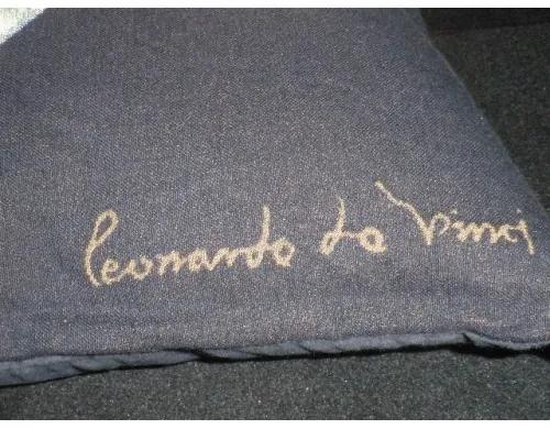 Gobelínový povlak na polštář  -  Dame a l hermine by Leonardo Da Vinci