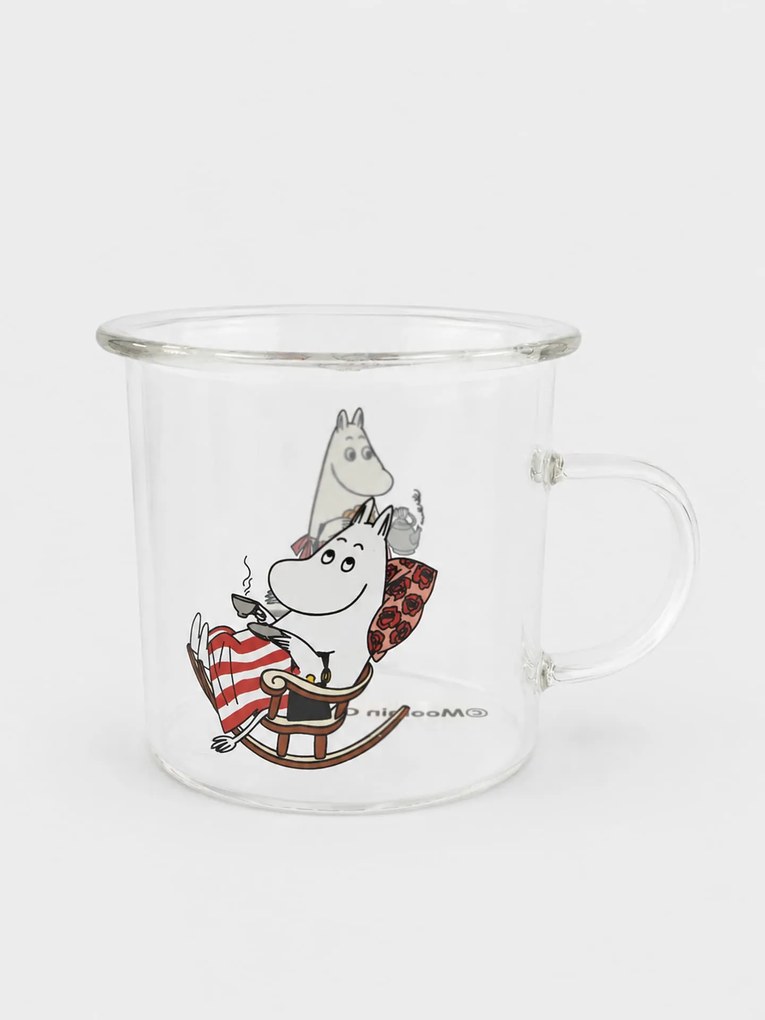 Sinsay - Skleněný hrnek s uchem The Moomins - vícebarevná