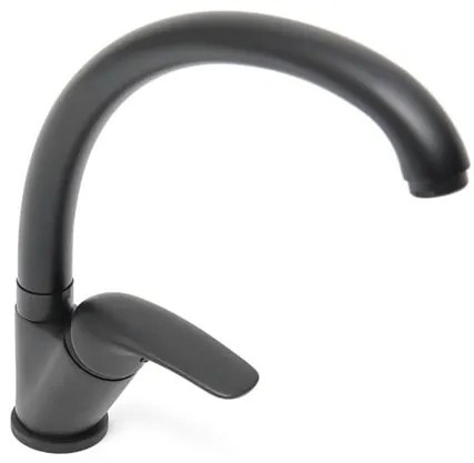 Dřezová baterie Ceramia S-Line Pro s otočným ramínkem černá matná SIKOBSLPRO281C